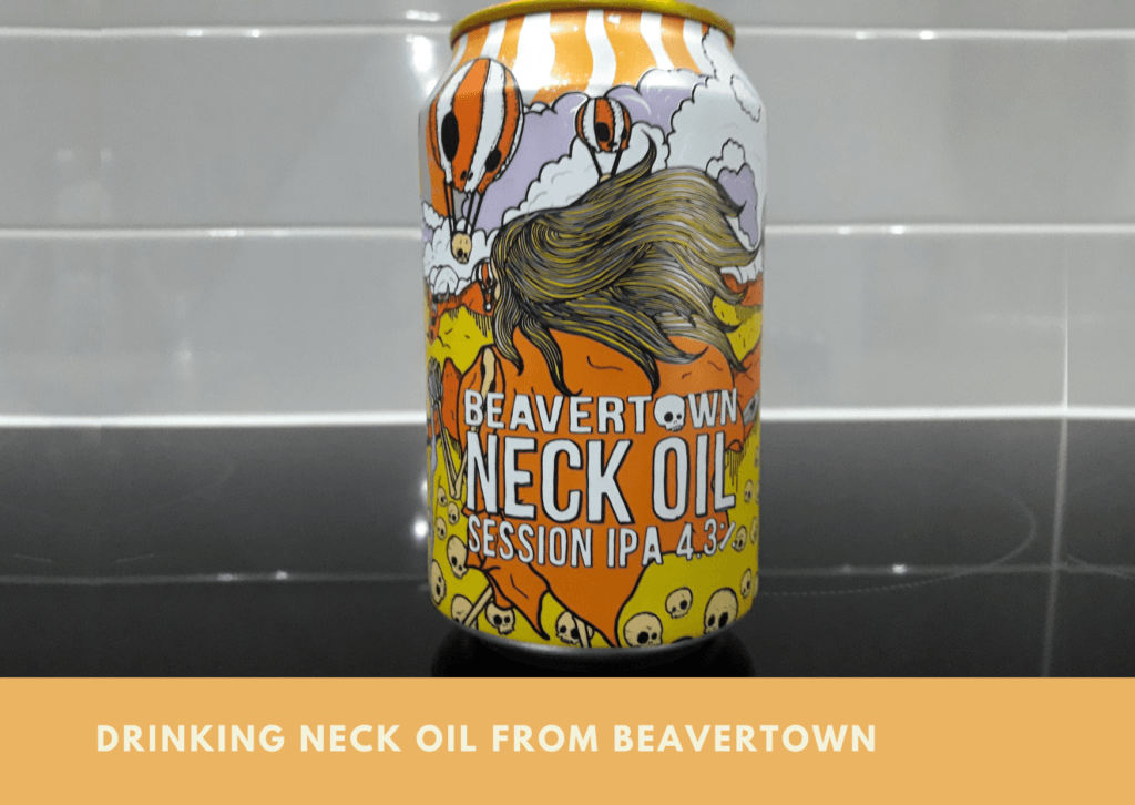 Drinking Neck Oil From Beavertown | Home Bar Kit