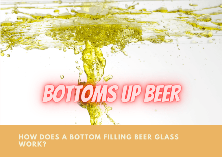 How Does A Bottom Filling Beer Glass Work? | Home Bar Kit