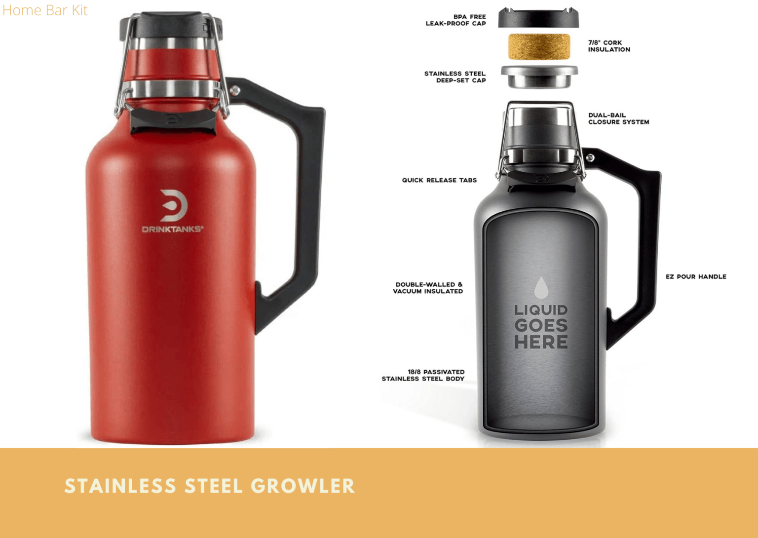 What Is A Growler, And How Do They Work? | Home Bar Kit