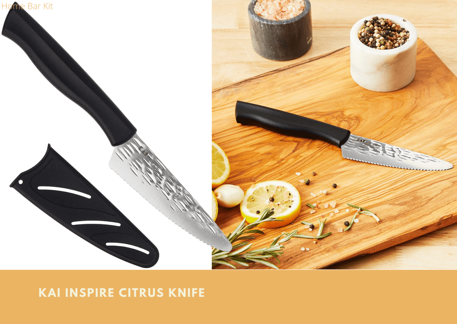 What Is A Bar Prep Knife? A Bartenders Knife | Home Bar Kit