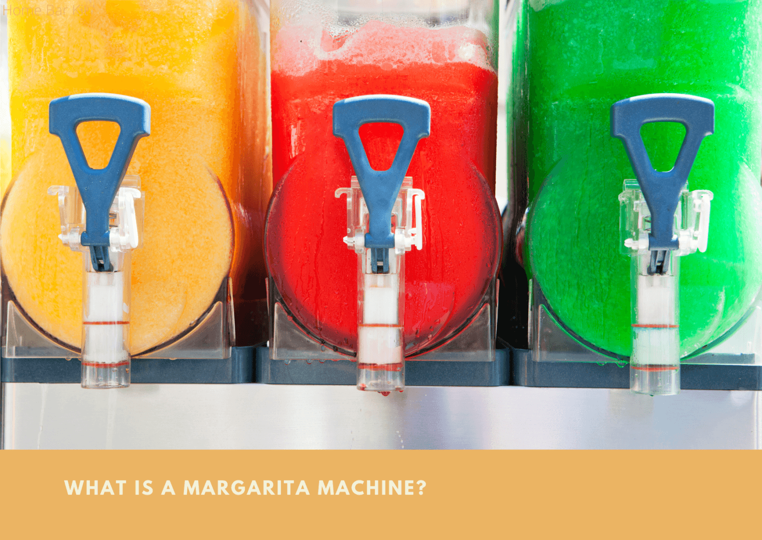 What Is A Margarita Machine? | Home Bar Kit