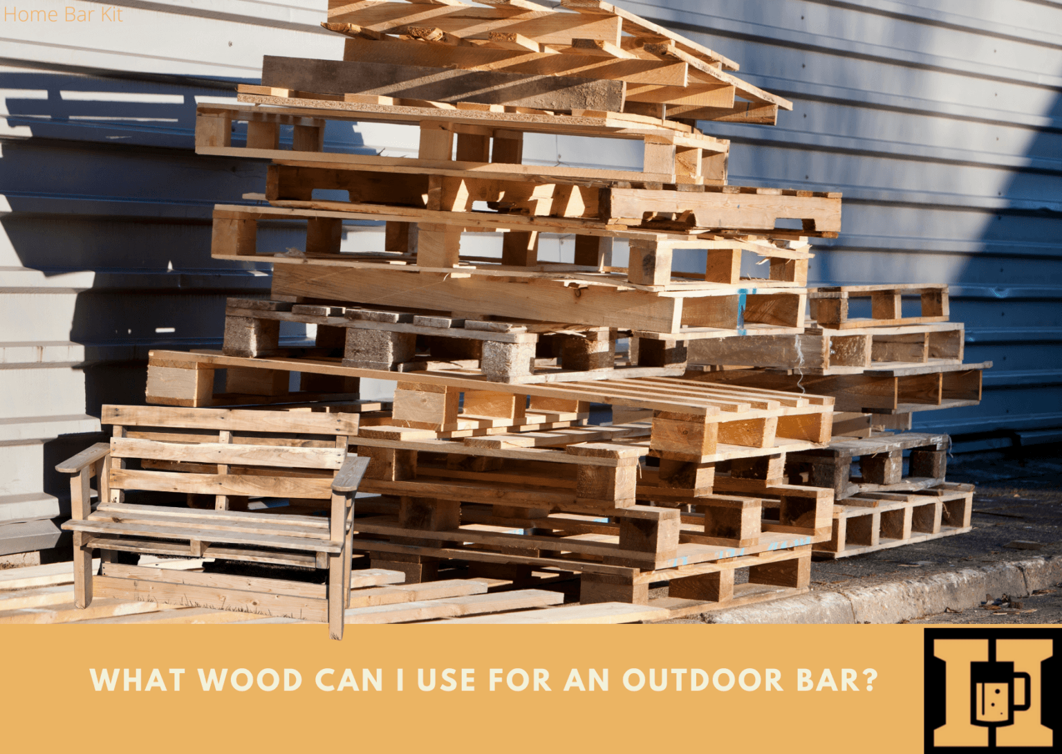 How Do I Build A Cheap Outdoor Bar? | Home Bar Kit