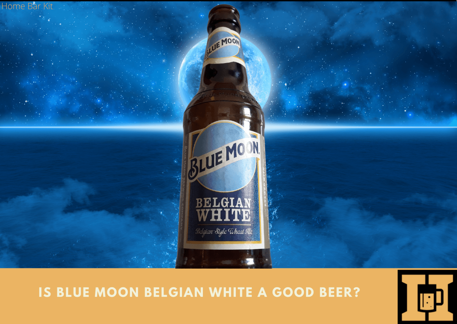 Is Blue Moon Belgian White A Good Beer? | Rate My Beer | HB