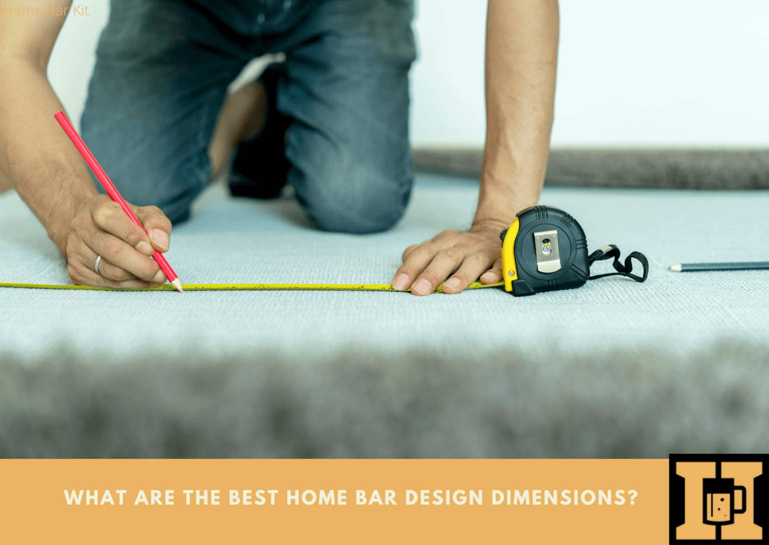 How Much Space Should I Have Behind A Bar: Home Bar Dimensions