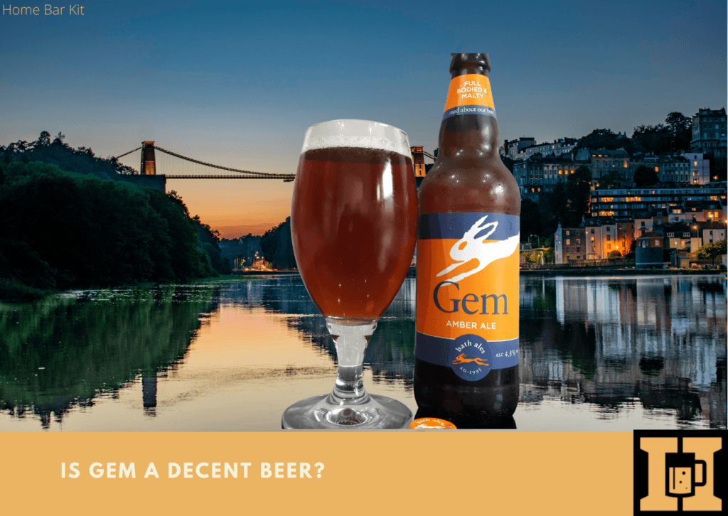 Is Gem A Decent Beer? | Rate My Beer | Home Bar Kit