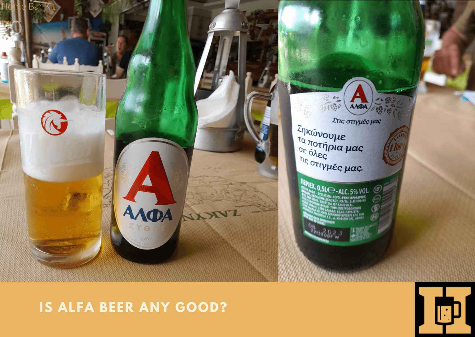 Which Greek Beer Is Best, Mythos, Fix Or Alfa | Rate My Beer