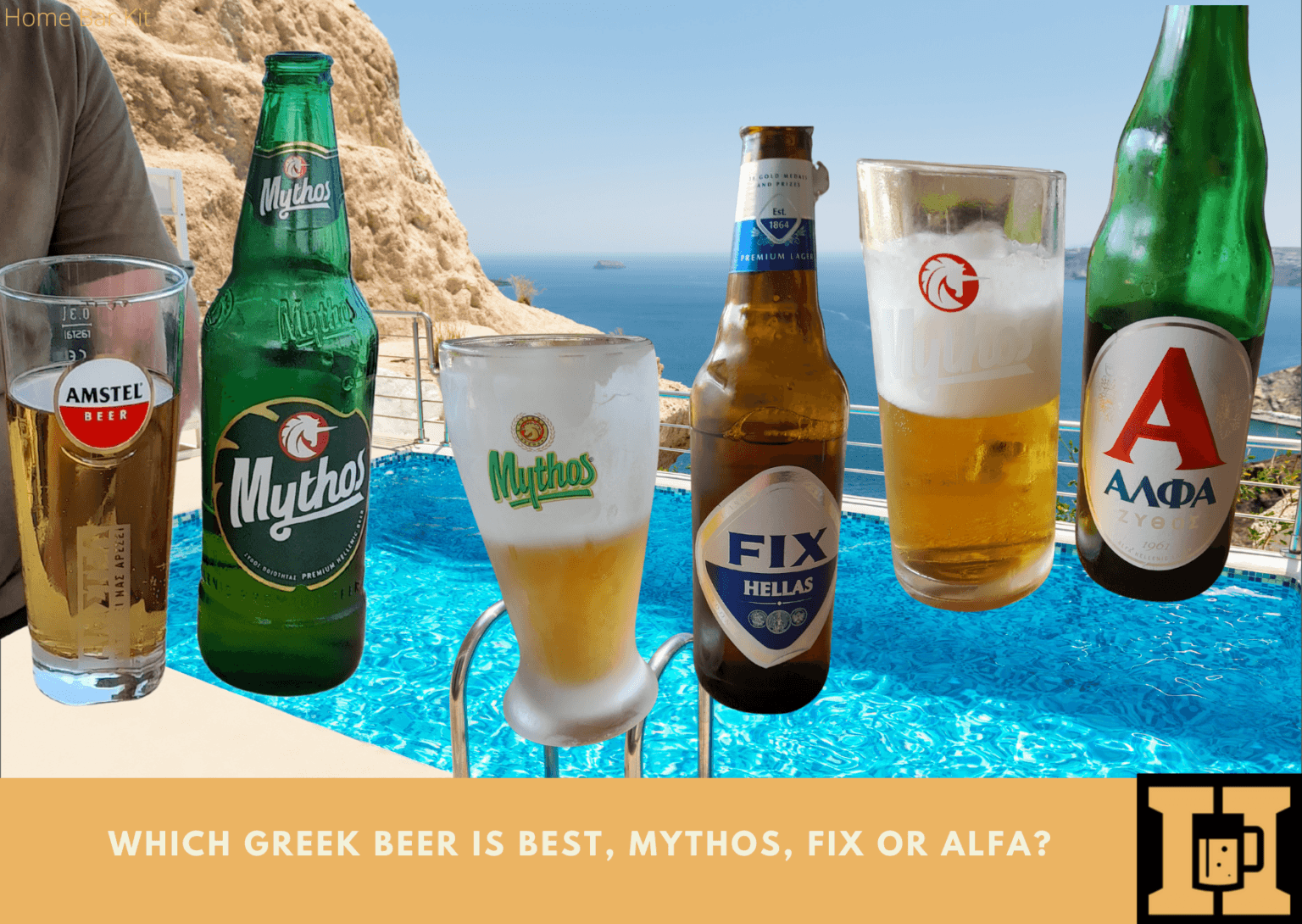Which Greek Beer Is Best, Mythos, Fix Or Alfa | Rate My Beer