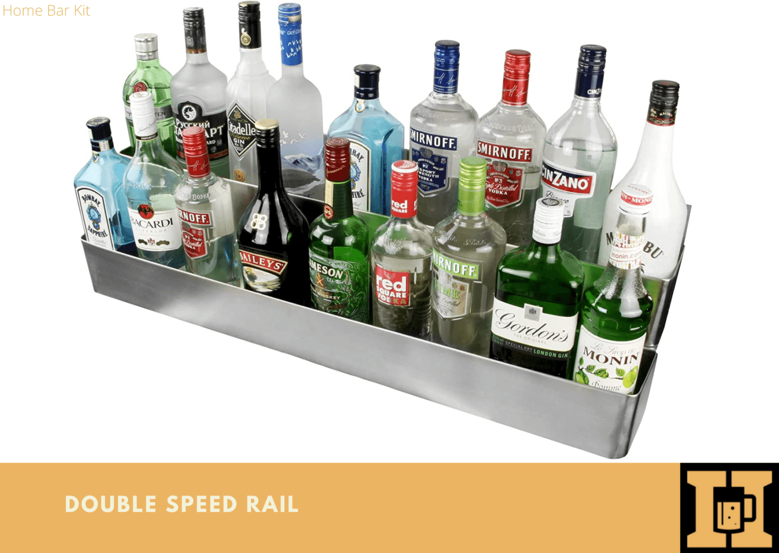 Does My Home Bar Need A Speed Rail? | Home Bar
