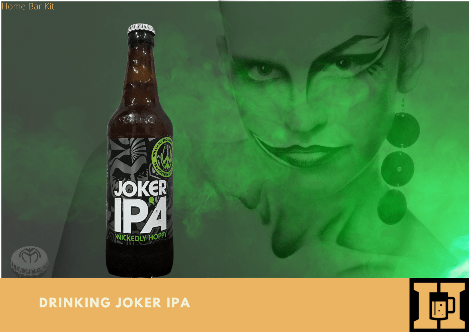 Is Joker IPA Any Good? | Rate My Beer | Home Bar