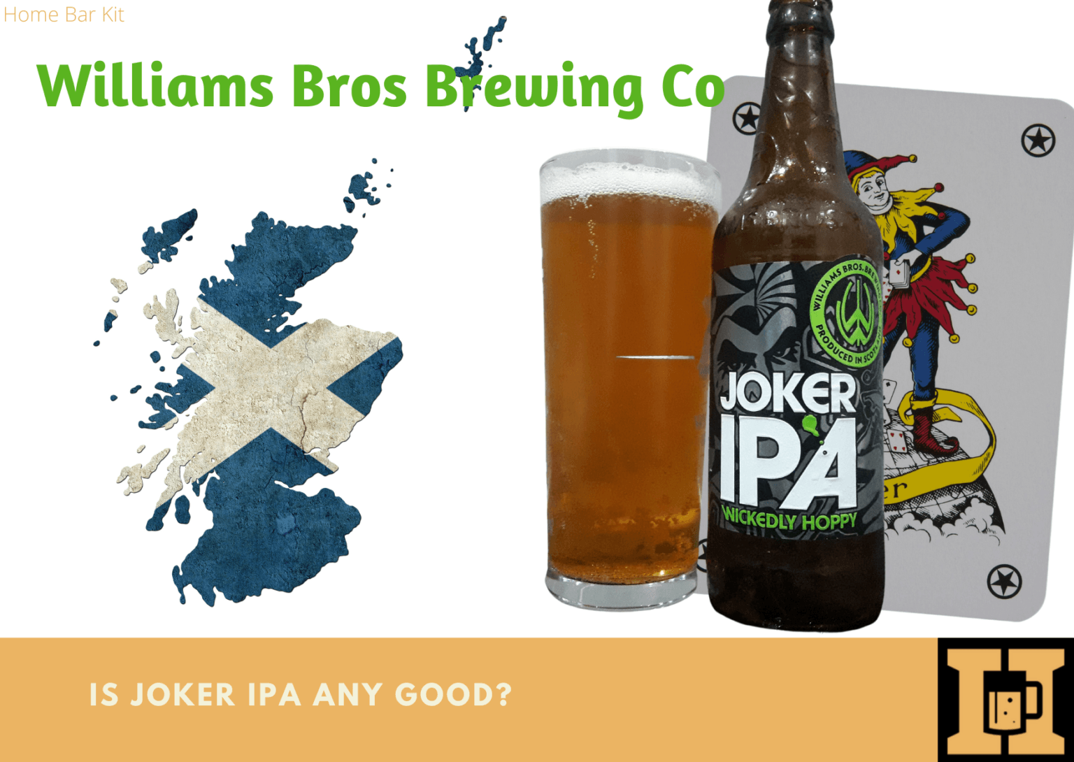 Is Joker IPA Any Good? | Rate My Beer | Home Bar