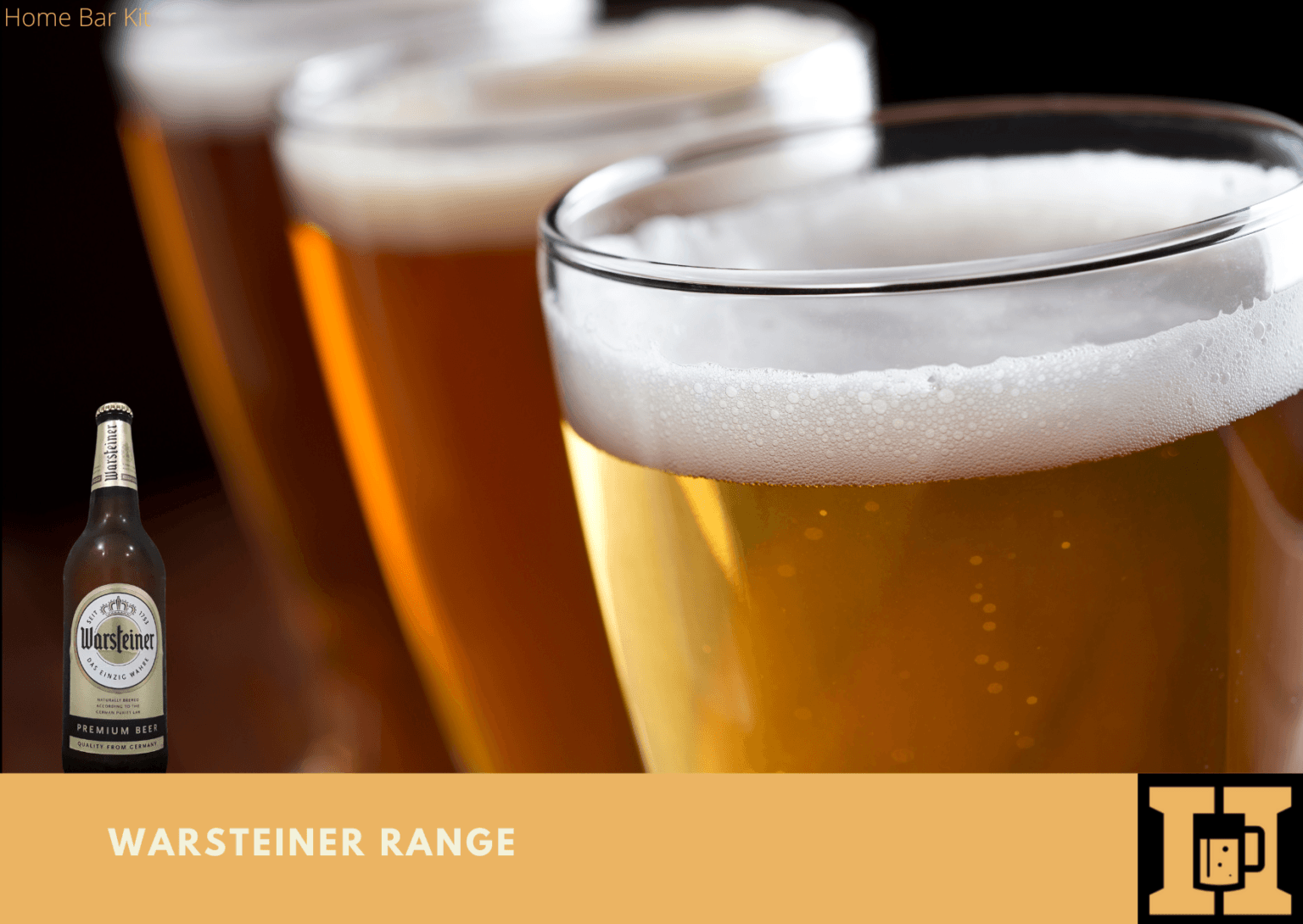 Is Warsteiner A Good Beer? | Rate My Beer | Home Bar Kit