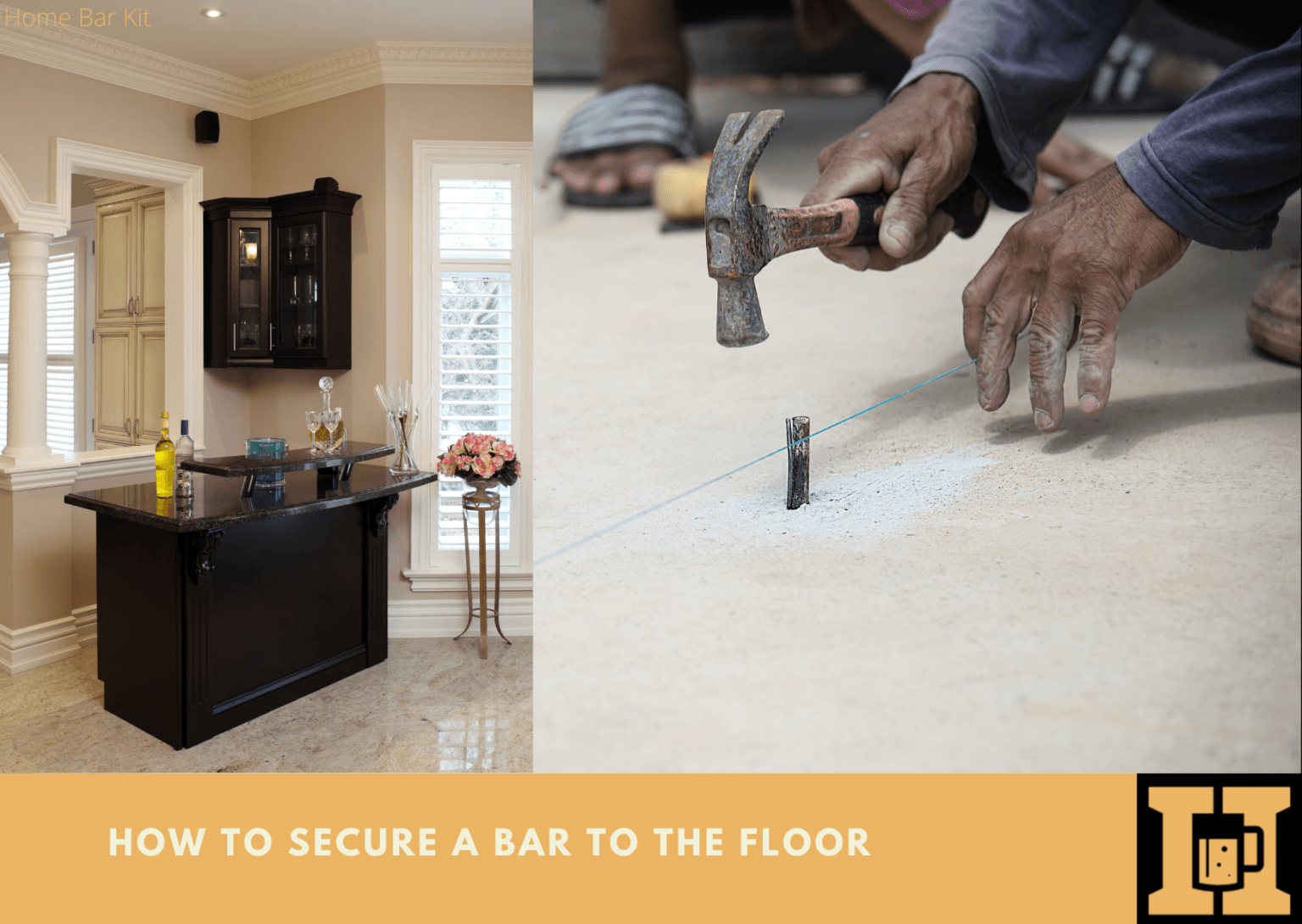 Should A Home Bar Be Secured To The Floor? | Home Bar Kit