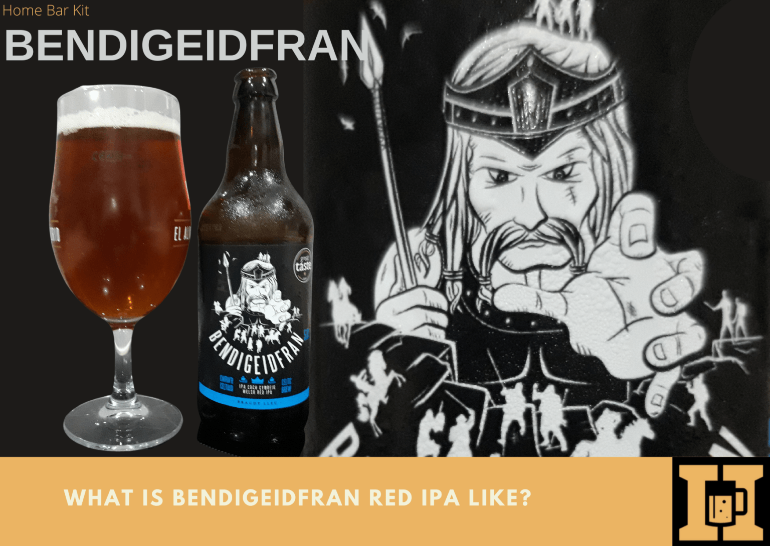 What Is Bendigeidfran Red IPA Like? | Rate My Beer | HBK