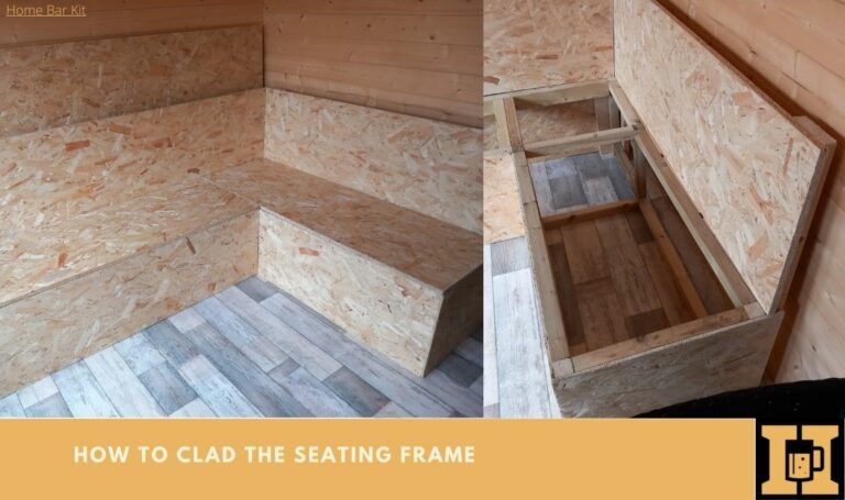 Is It Hard To Build Seating For A Home Bar? | Home Bar Kit