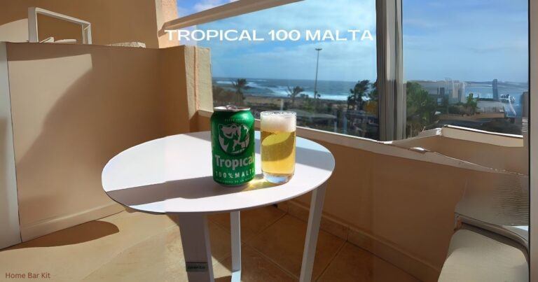 Drinking Tropical 100 Malta | Rate My Beer | Home Bar Kit